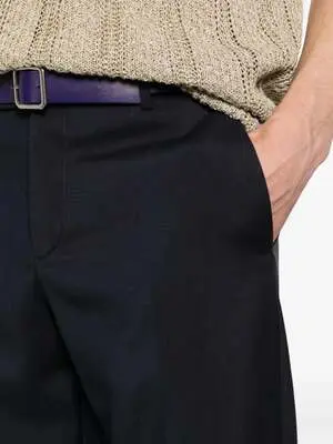 Fendi Wool Tailored Pants - Multicolor