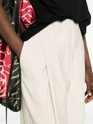 Dries Van Noten Flared-leg Trousers - Multicolor