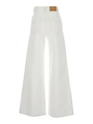 Isabel Marant Étoile Lemony' Wide Leg Jeans - Multicolor
