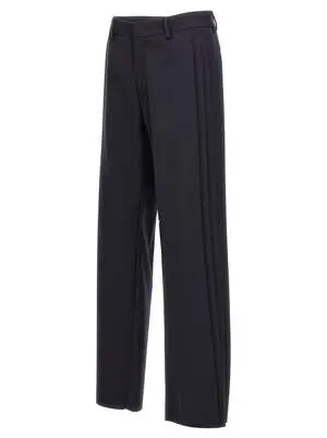 Fendi Wool Crêpe Tailored Pants