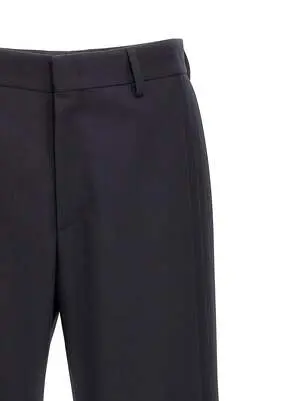 Fendi Wool Crêpe Tailored Pants