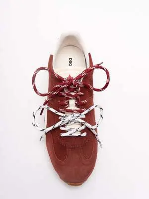 Dsquared2 Suede Lace-up Sneakers - Multicolor