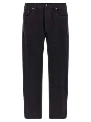 Saint Laurent Mick Straight Leg Jeans - Black