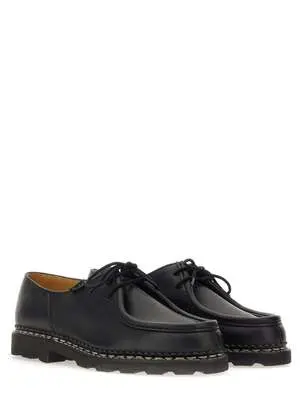 Paraboot Michael Lace-up Leather Shoes - Black