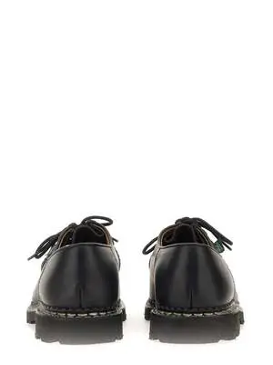 Paraboot Michael Lace-up Leather Shoes - Black
