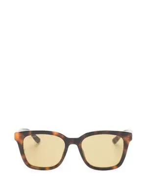 Gucci Aviator Sunglasses With Tortoiseshell Effect - Multicolor