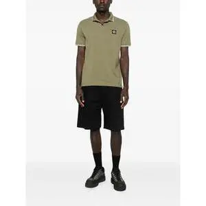 Stone Island Polo Shirts - Green