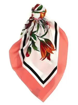 Dolce & Gabbana Floral Print Scarf - Multicolor