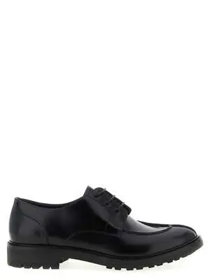 Saint Laurent Lino Leather Derby Shoes