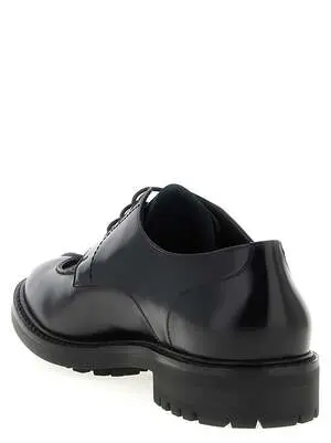 Saint Laurent Lino Leather Derby Shoes