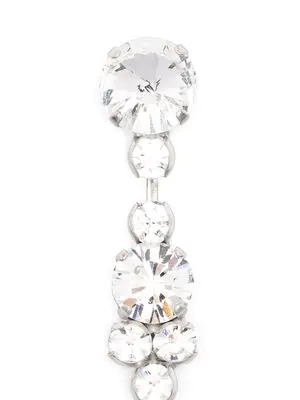 FORTE_FORTE Crystal Pendant Drop Earrings - Multicolor