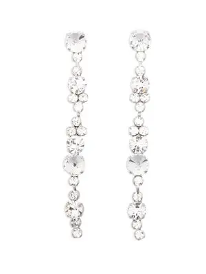 FORTE_FORTE FORTE FORTE Crystal Pendant Drop Earrings