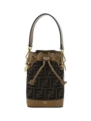Fendi Mon Tresor Mini Bucket Bag - Brown