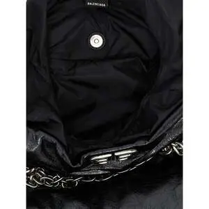 Balenciaga Calf Leather Tote Bag With Silver-tone Hardware