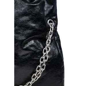 Balenciaga Calf Leather Tote Bag With Silver-tone Hardware