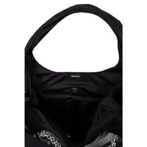 Balenciaga Calf Leather Tote Bag With Silver-tone Hardware