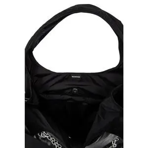 Balenciaga Calf Leather Tote Bag With Silver-tone Hardware