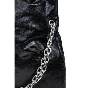 Balenciaga Calf Leather Tote Bag With Silver-tone Hardware