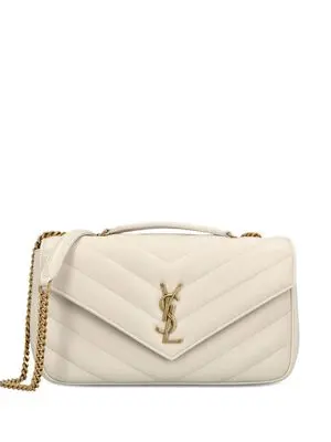 Saint Laurent Loulou Medium Leather Shoulder Bag - Multicolor