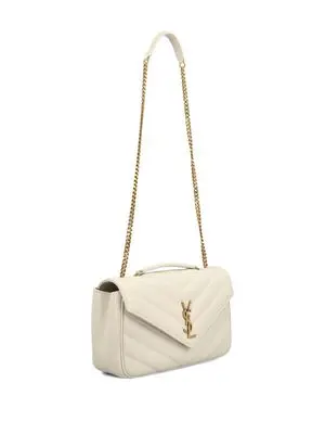 Saint Laurent Loulou Medium Leather Shoulder Bag