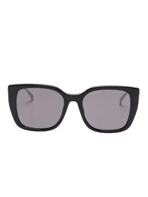 Gucci Black Rectangle Frame Sunglasses