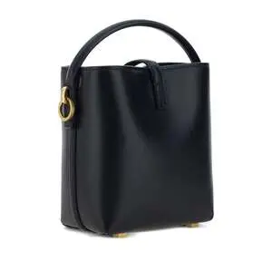 Saint Laurent Leather Mini Bag With Logo