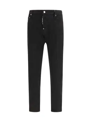 Dsquared2 Slim Twist Washed Jeans - Black