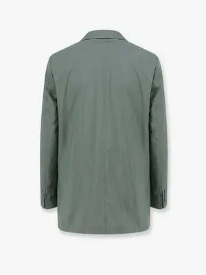 Max Mara Virgin Wool And Silk Double-breasted Blazer