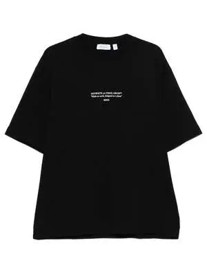 Off-White Statement Cotton Skate T-shirt - Black