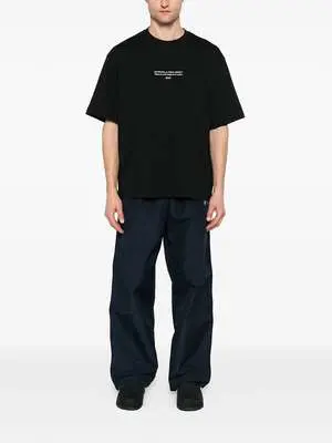 Off-White Statement Cotton Skate T-shirt - Black