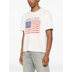 Rhude Neutrals T-shirts & Vests T-shirts - Cream