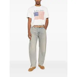 Rhude Neutrals T-shirts & Vests T-shirts - Cream