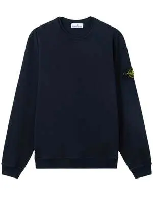 Stone Island Crewneck Sweatshirt - Blue