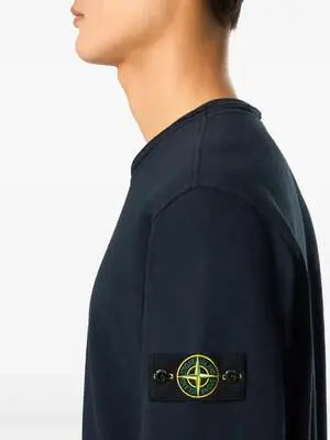 Stone Island Crewneck Sweatshirt - Blue