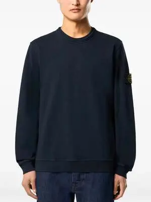 Stone Island Crewneck Sweatshirt - Blue