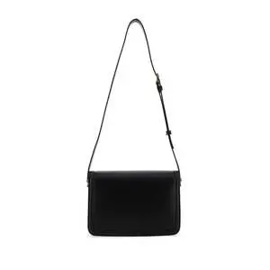 Saint Laurent Leather Shoulder Bag - Black
