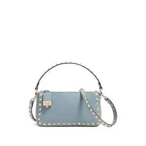 Valentino Garavani Studded Shoulder Bag - Blue