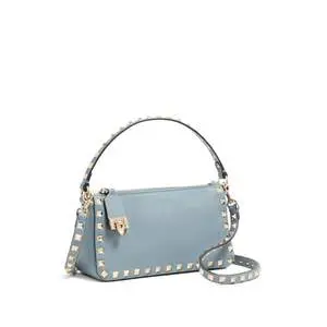 Valentino Garavani Studded Shoulder Bag - Blue