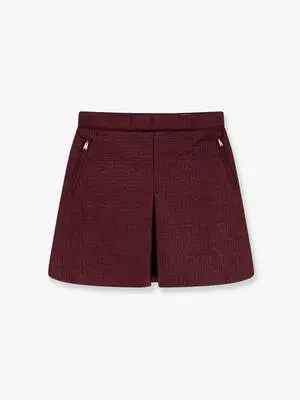 Fendi Quilted Nylon Mini Skirt - Multicolor
