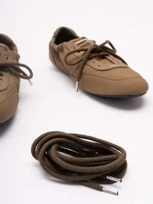 Prada Collapsible Lace-up Sneakers - Multicolor