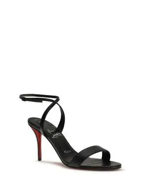 CHRISTIAN LOUBOUTIN Miss Z Nappa Leather Stiletto Sandals