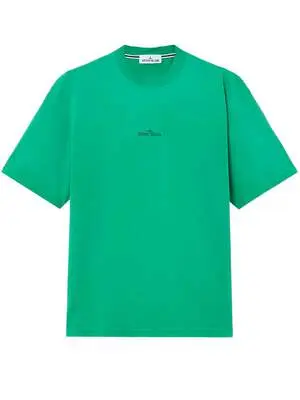 Stone Island Lab-print Cotton T-shirt