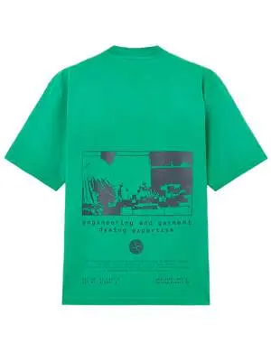 Stone Island Lab-print Cotton T-shirt