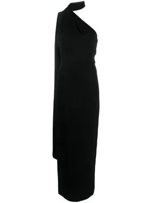 Solace London Tie Detailed Evening Dresses