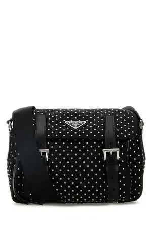 Prada Re-nylon Crossbody Bag - Black