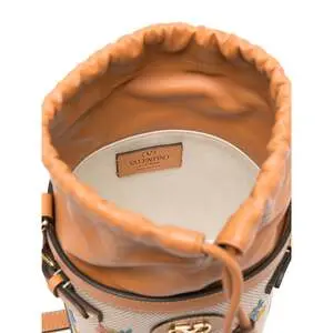 Valentino Garavani Bucket Bag - Cream