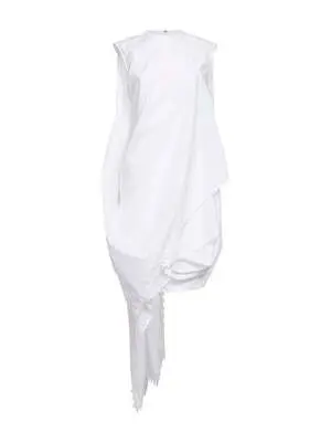 Jacquemus Asymmetrical Layered Mini Dress - Multicolor