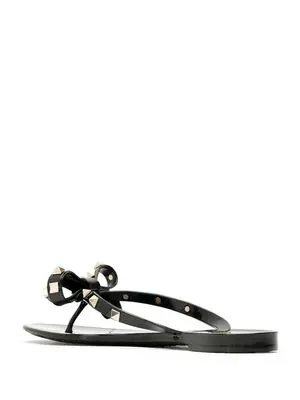 Valentino Garavani Rockstud Embellished Thong Sandals - Multicolor