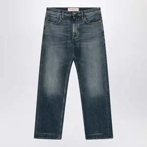 Valentino Garavani Washed Denim Jeans - Blue
