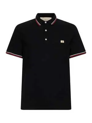 Valentino Garavani Patchwork Polos For Men